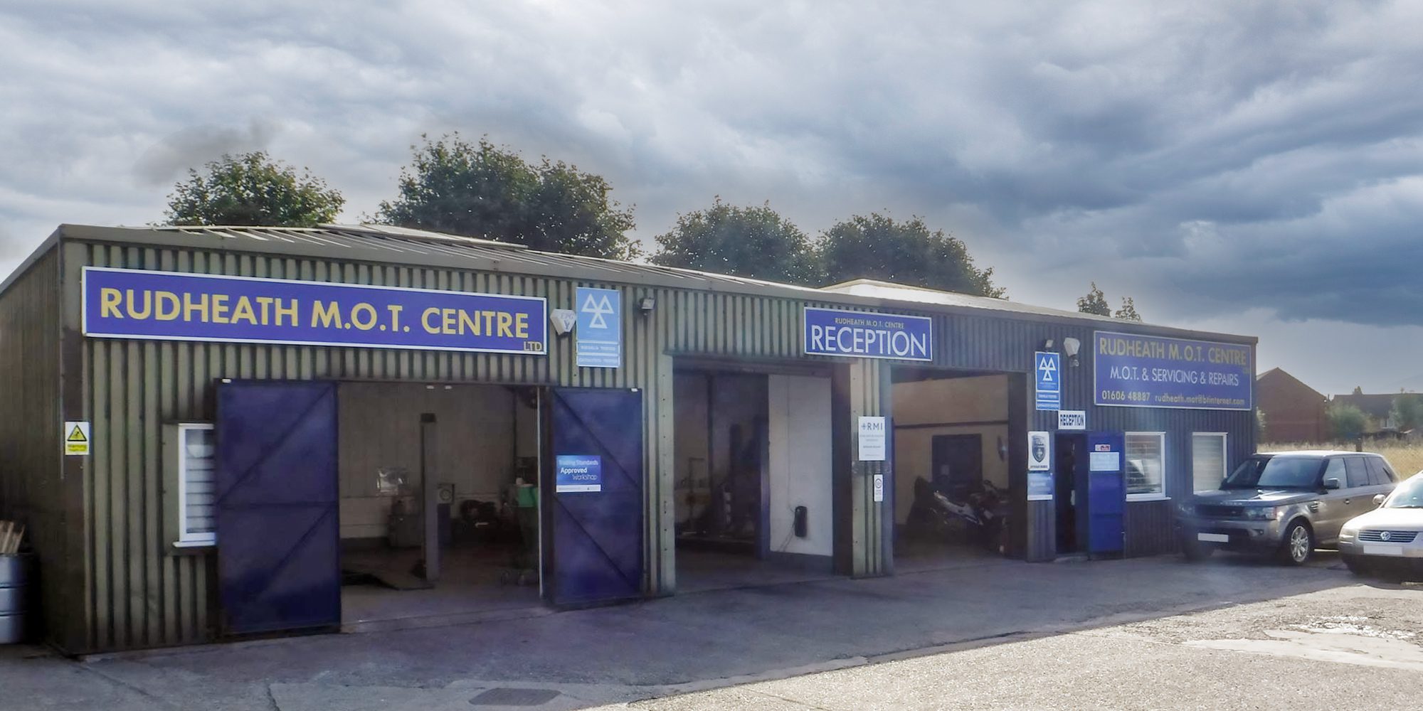 About Rudheath MOT Centre, Northwich (tel: 01606 48887)